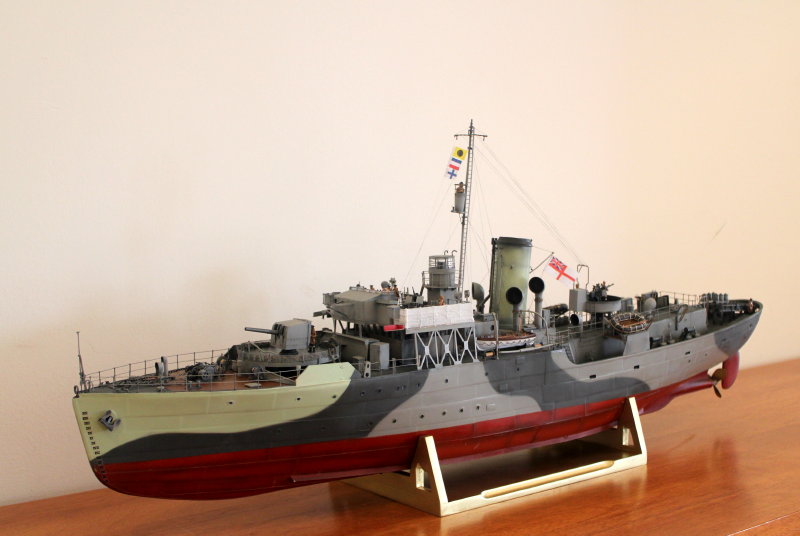 1/72 Flower Class Corvette - Gallery of COMPLETED Kit-Built Ship Models ...