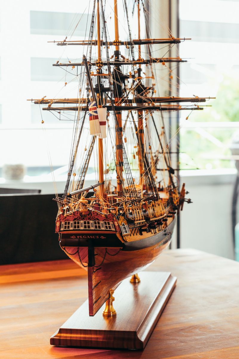 HMS Pegasus 1:64 - Gallery of COMPLETED Kit-Built Ship Models ...