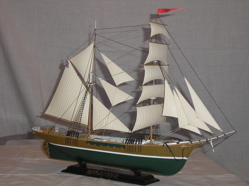 Garward's plastic models: Brigantine - ZVEZDA - Model Ship World™
