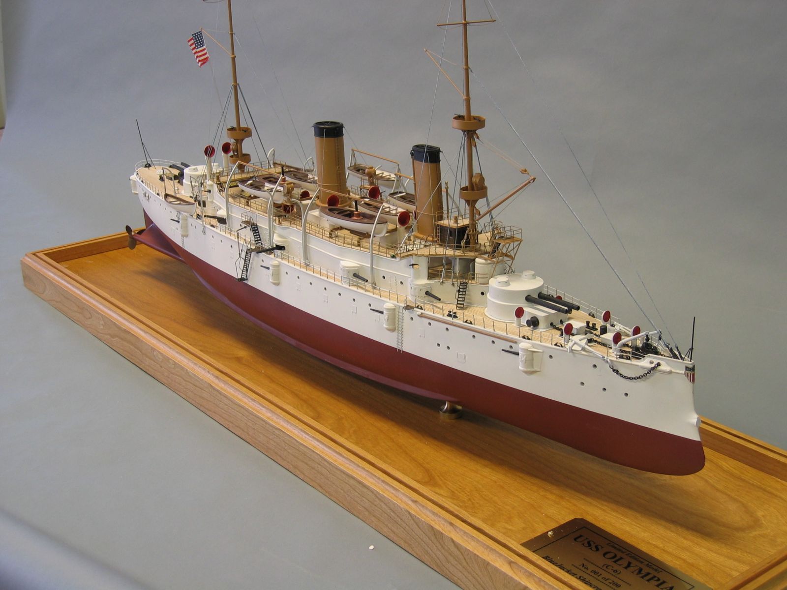 USS OLYMPIA - Nautical Research Guild's Model Ship World