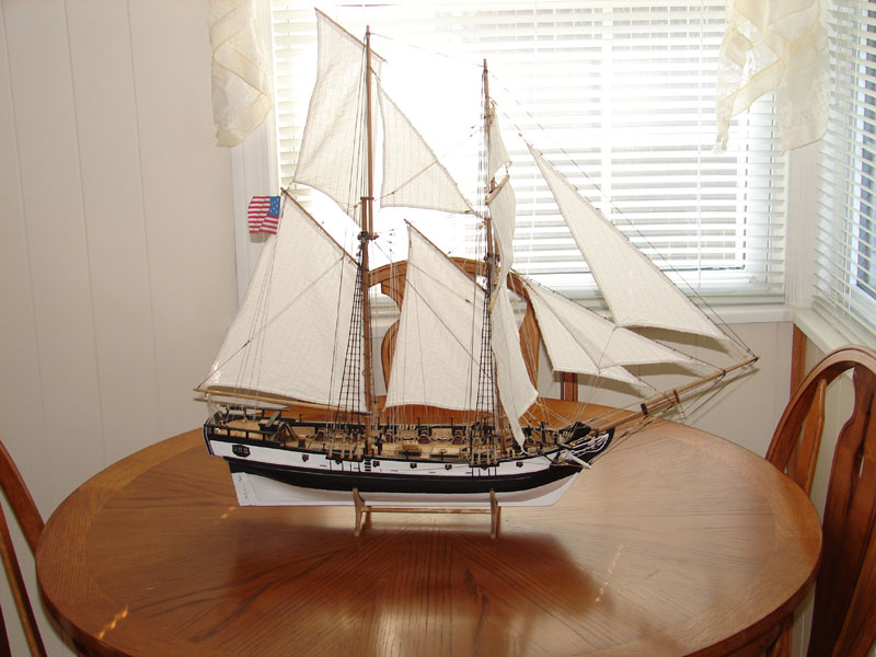 Enterprise Circa 1799 Gallery Of Completed Kit Built Ship Models Nautical Research Guilds