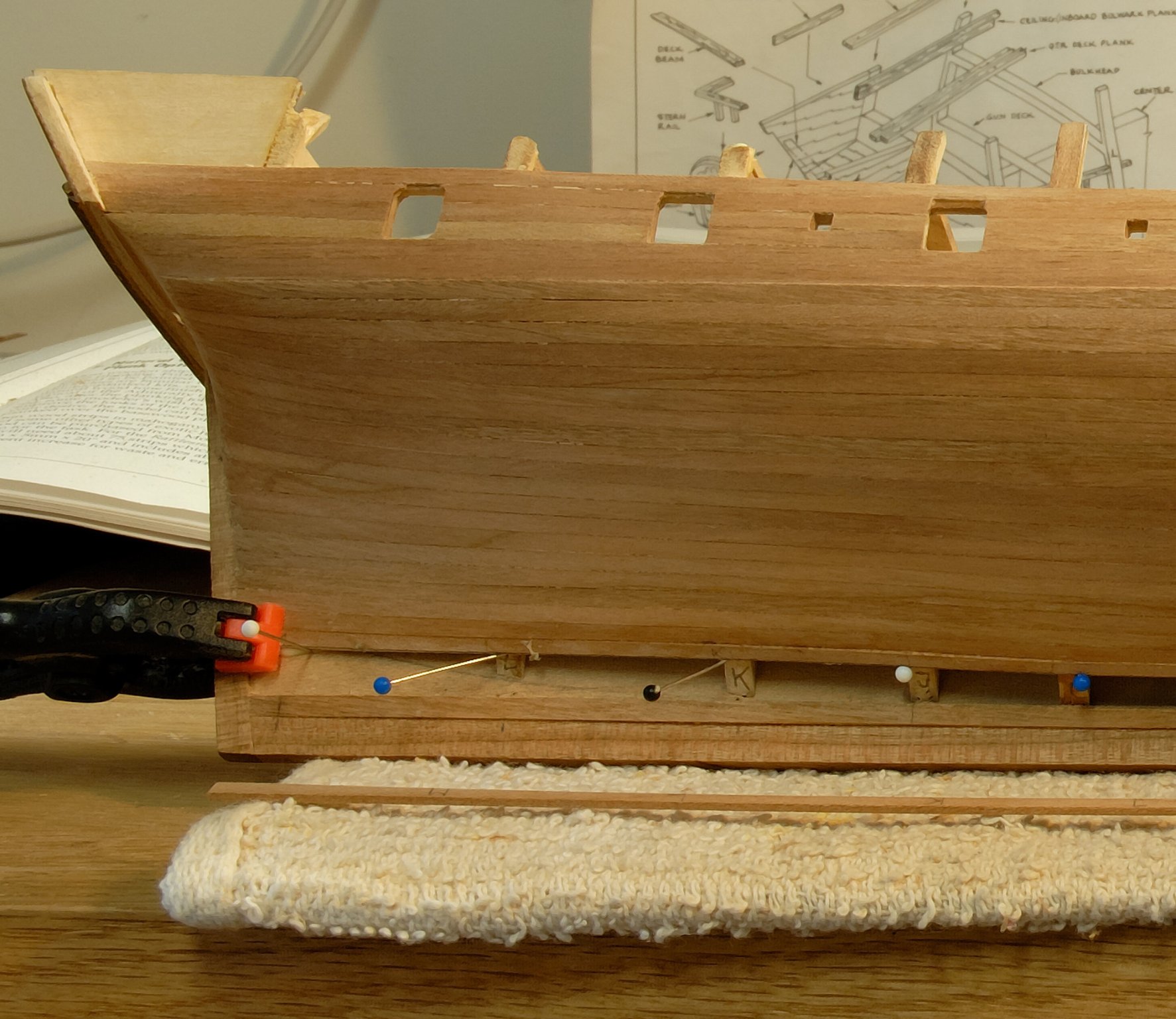 Model Boat Building Supplies Model Expo Hull Planking Clamp Set – 6 ...