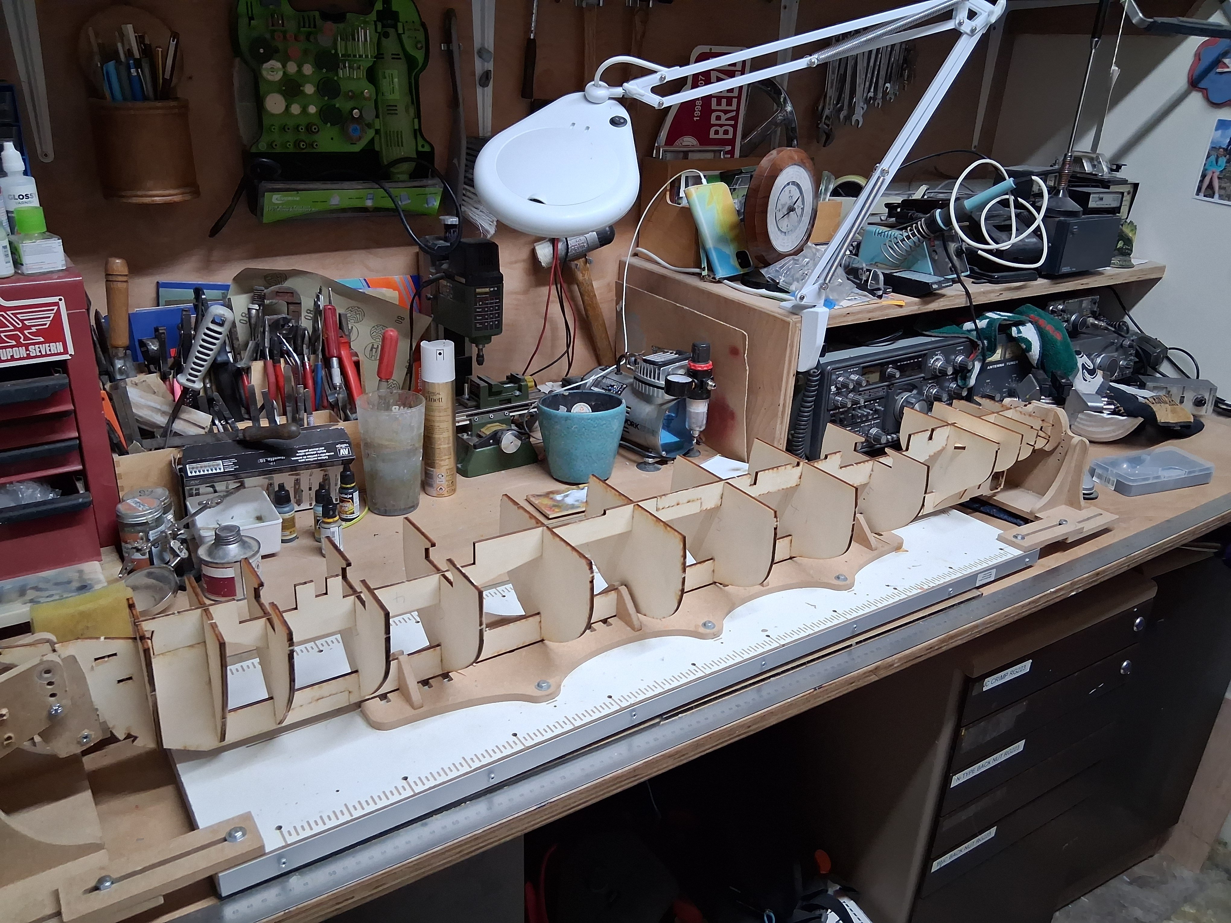 HMS Warrior by Ian B - Billing Boats - 1/100 - - Kit build logs for ...