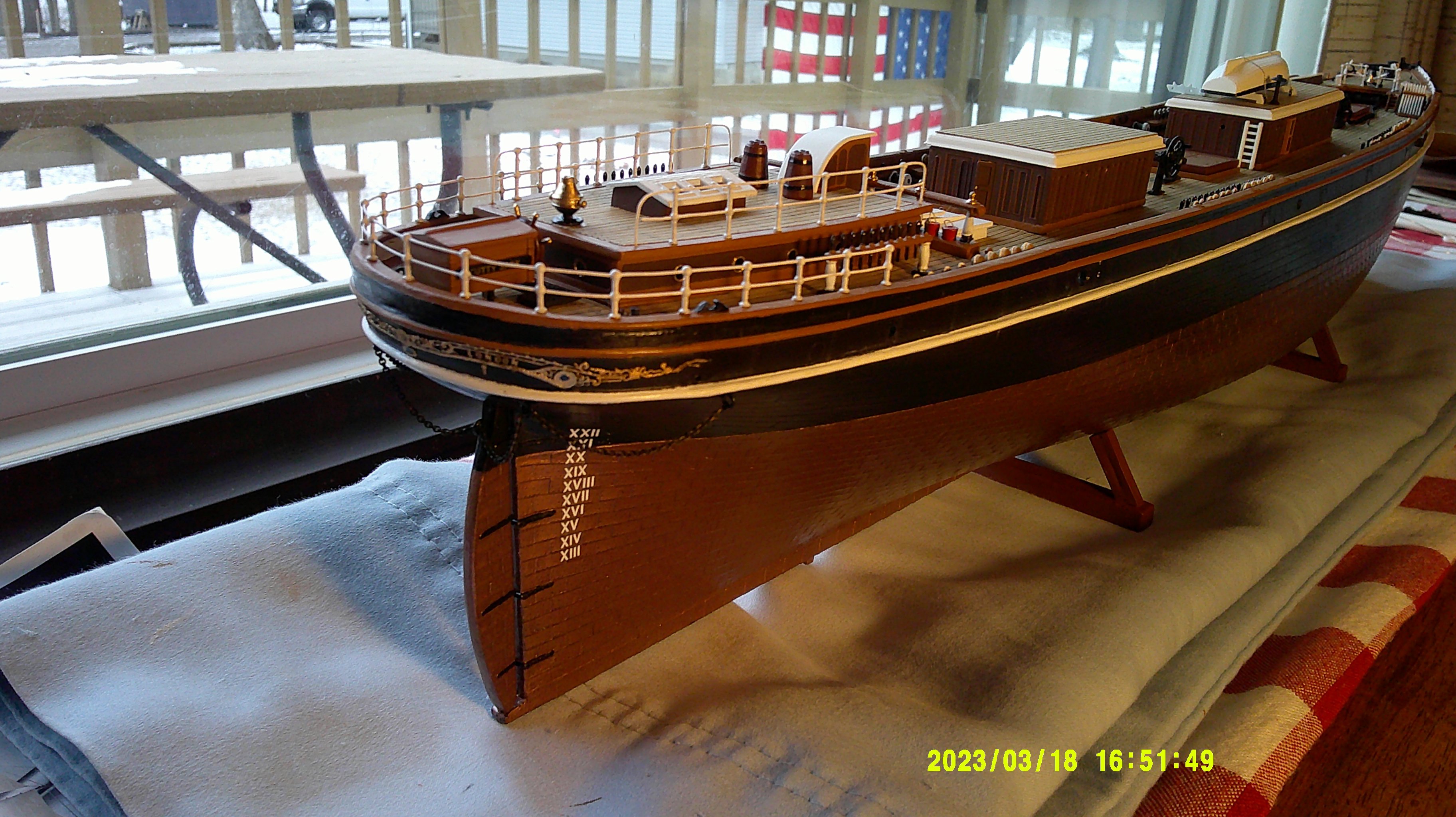 Oops -- Repairing broken bowsprit on Cutty Sark - Masting, rigging and ...