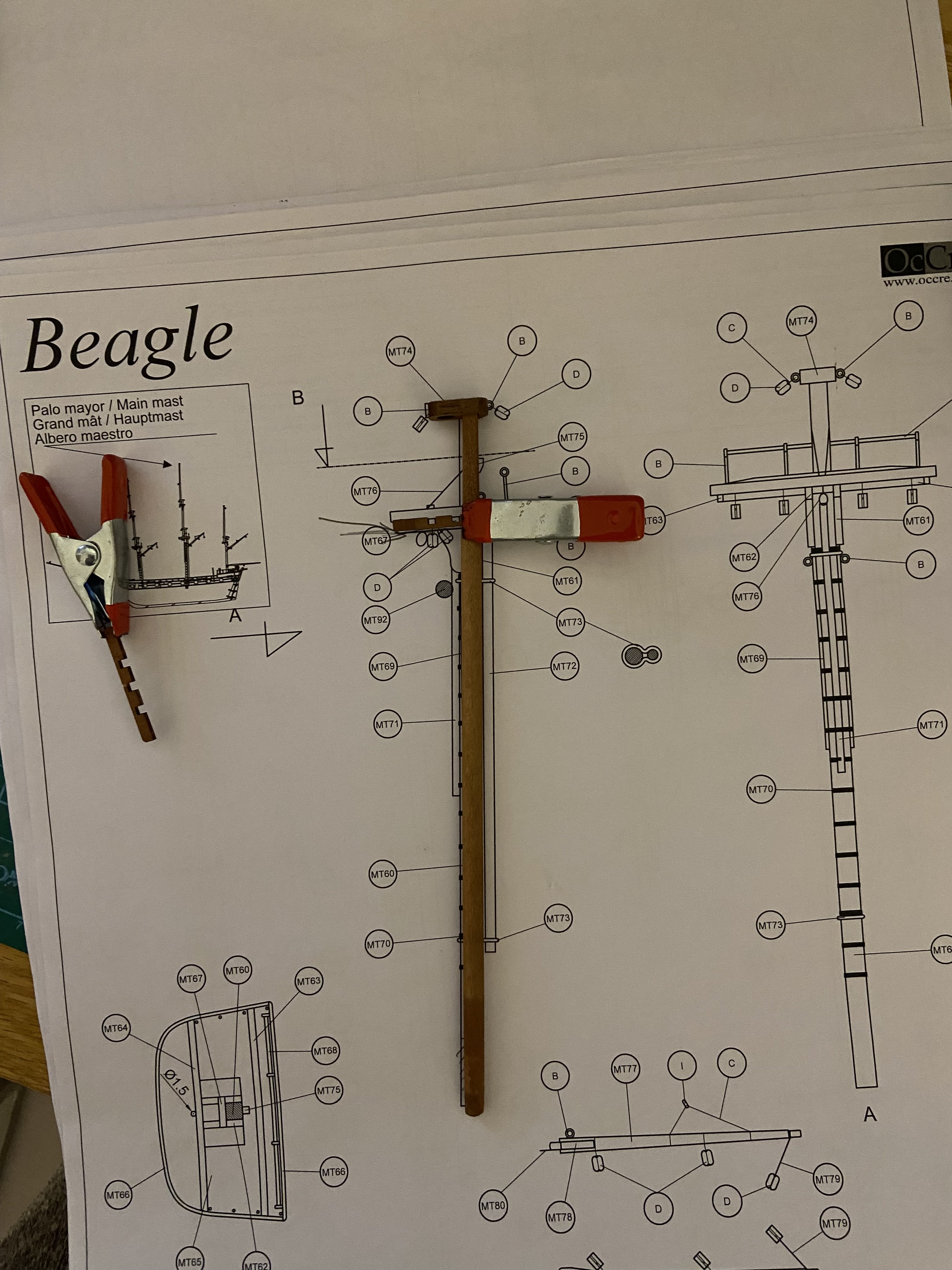 HMS Beagle by Maid of the Mist - OcCre - 1:60 - Page 3 - - Kit build ...