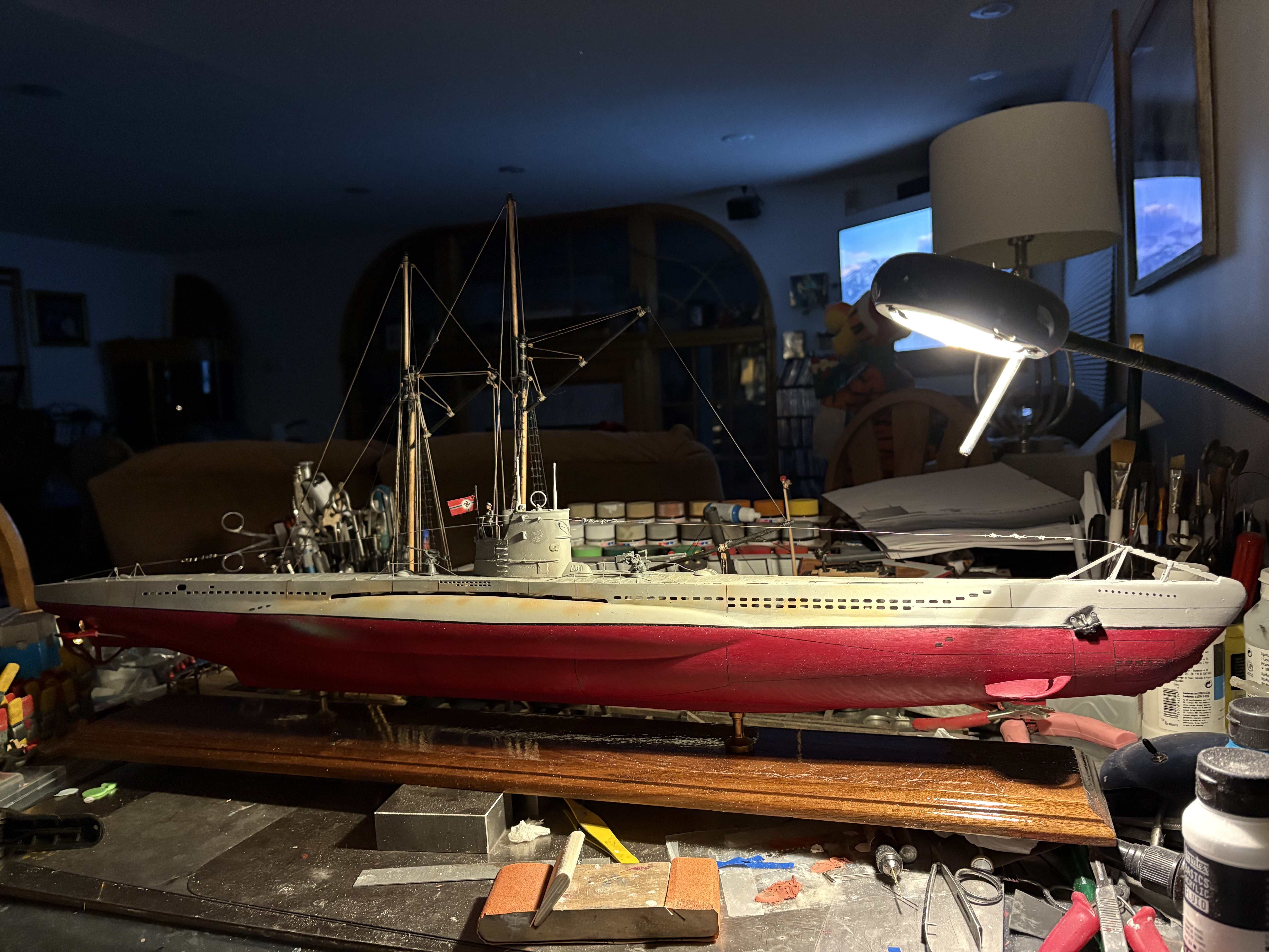 U-47 by Admiral Rick - FINISHED - Amati - Scale 1/72 - Length 92.4cm or ...
